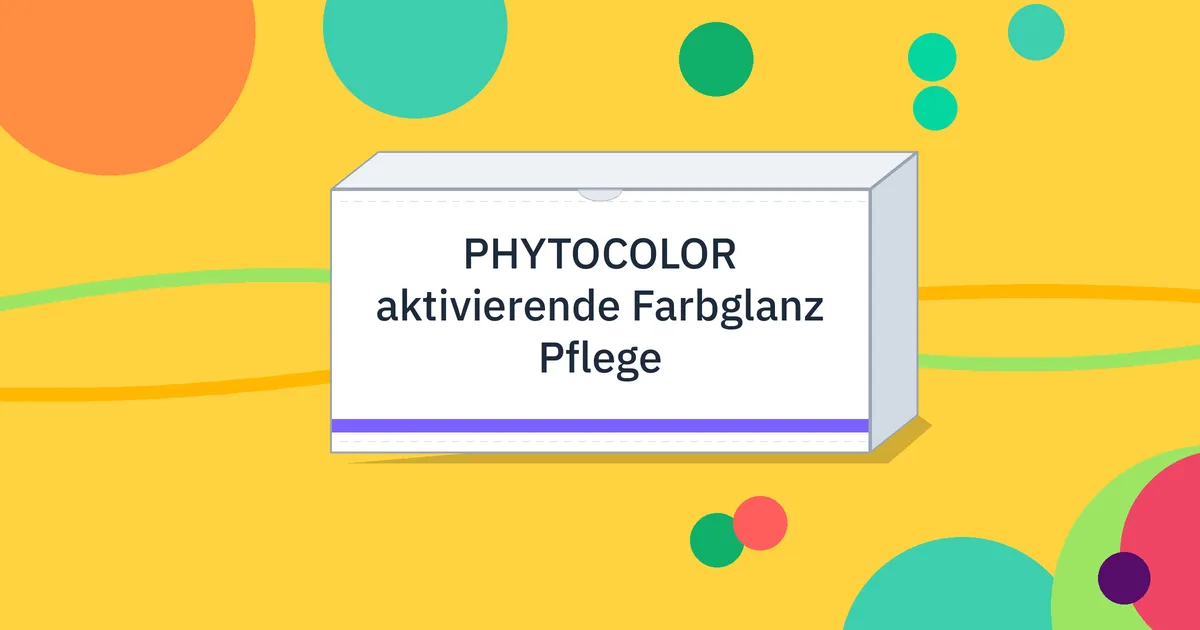 Symbolbild: Packung mit der Aufschrift PHYTOCOLOR aktivierende Farbglanz Pflege (PZN 14553352) – Verfügbarkeit und Bezug in Apotheken in Frankfurt am Main