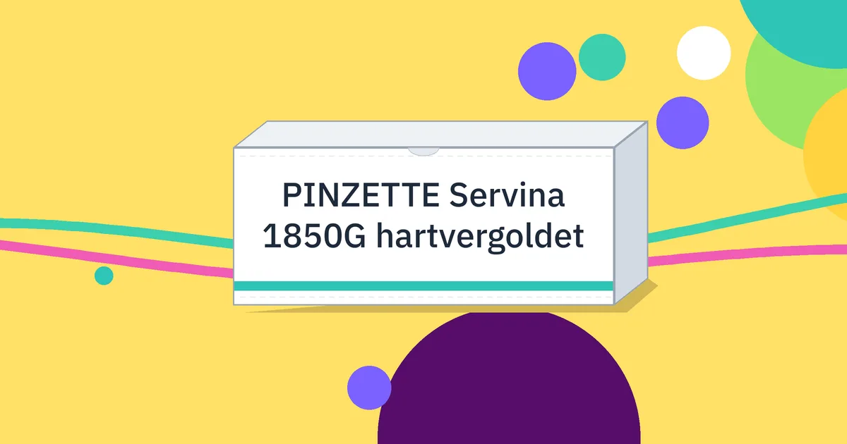 Symbolbild: Packung mit der Aufschrift PINZETTE Servina 1850G hartvergoldet (PZN 07344518) – Verfügbarkeit und Bezug in Apotheken in Frankfurt am Main