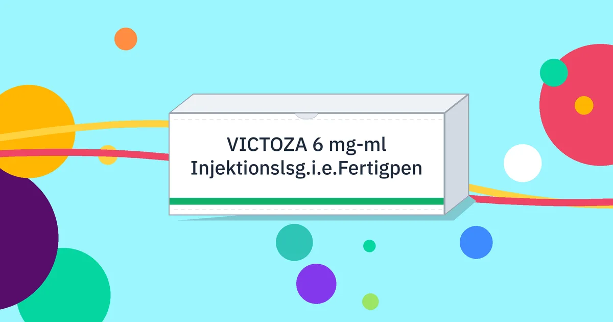 Symbolbild: Packung mit der Aufschrift VICTOZA 6 mg-ml Injektionslsg.i.e.Fertigpen (PZN 20352043) – Verfügbarkeit und Bezug in Apotheken in Frankfurt am Main