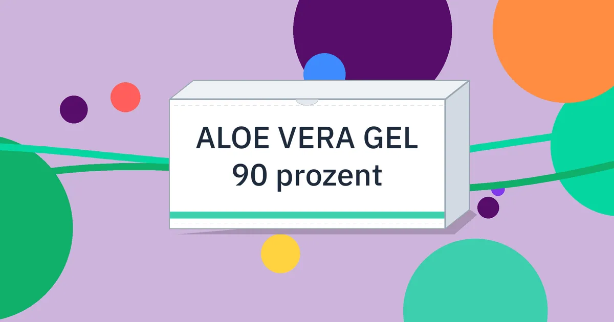 Symbolbild: Packung mit der Aufschrift ALOE VERA GEL 90 prozent (PZN 12740736) – Verfügbarkeit und Bezug in Apotheken in Frankfurt am Main