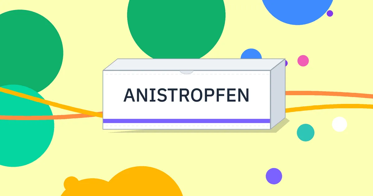 Symbolbild: Packung mit der Aufschrift ANISTROPFEN (PZN 11601949) – Verfügbarkeit und Bezug in Apotheken in Frankfurt am Main