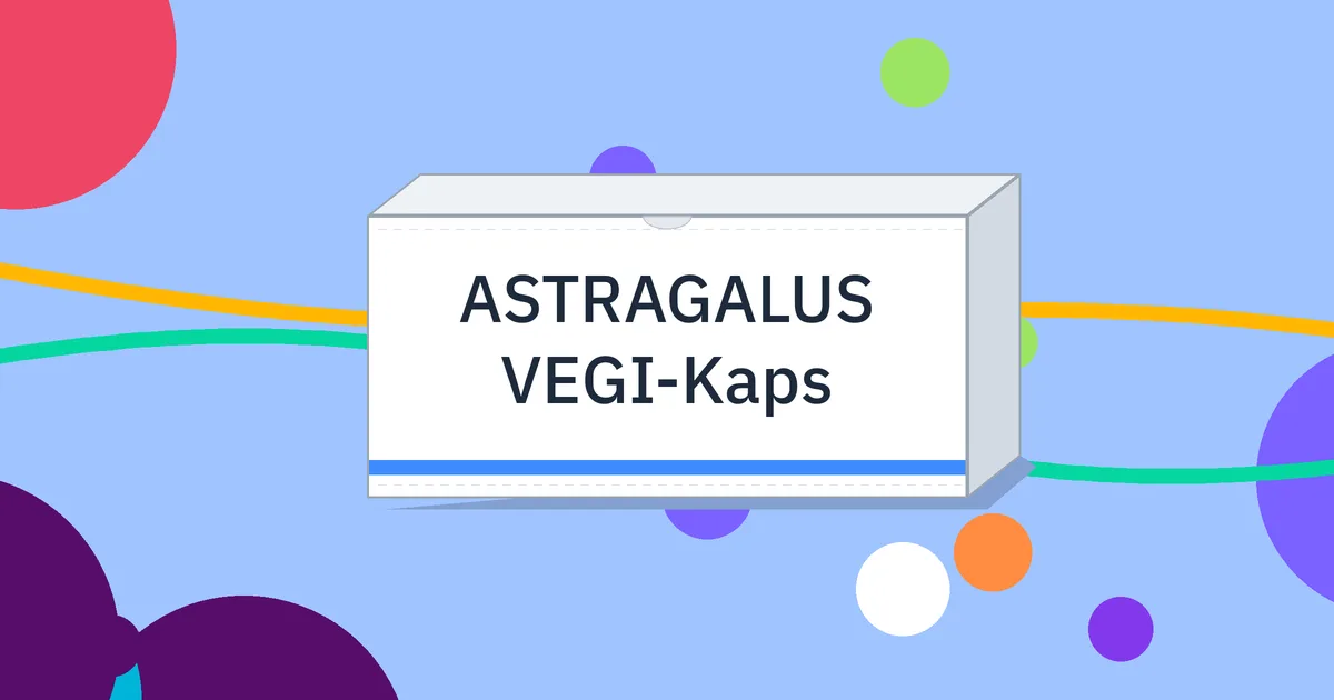 Symbolbild: Packung mit der Aufschrift ASTRAGALUS VEGI-Kaps (PZN 10382706) – Verfügbarkeit und Bezug in Apotheken in Frankfurt am Main