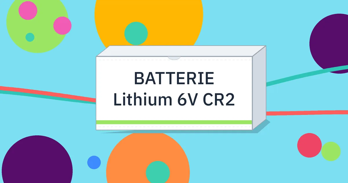 Symbolbild: Packung mit der Aufschrift BATTERIE Lithium 6V CR2 (PZN 20582062) – Verfügbarkeit und Bezug in Apotheken in Frankfurt am Main