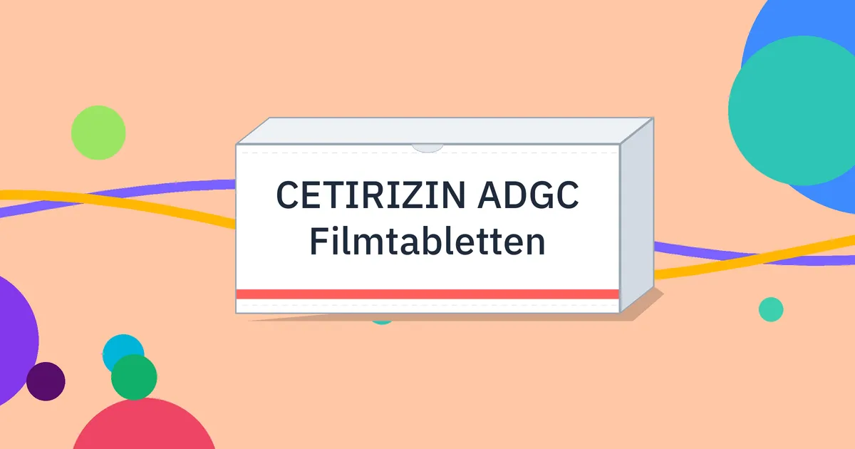 Symbolbild: Packung mit der Aufschrift CETIRIZIN ADGC Filmtabletten (PZN 02662780) – Verfügbarkeit und Bezug in Apotheken in Frankfurt am Main