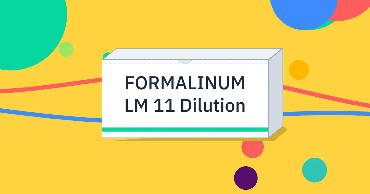 Symbolbild: Packung mit der Aufschrift FORMALINUM LM 11 Dilution (PZN 12873578) – Verfügbarkeit und Bezug in Apotheken in Frankfurt am Main