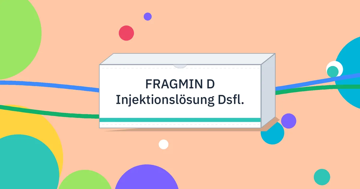 Symbolbild: Packung mit der Aufschrift FRAGMIN D Injektionslösung Dsfl. (PZN 03285285) – Verfügbarkeit und Bezug in Apotheken in Frankfurt am Main