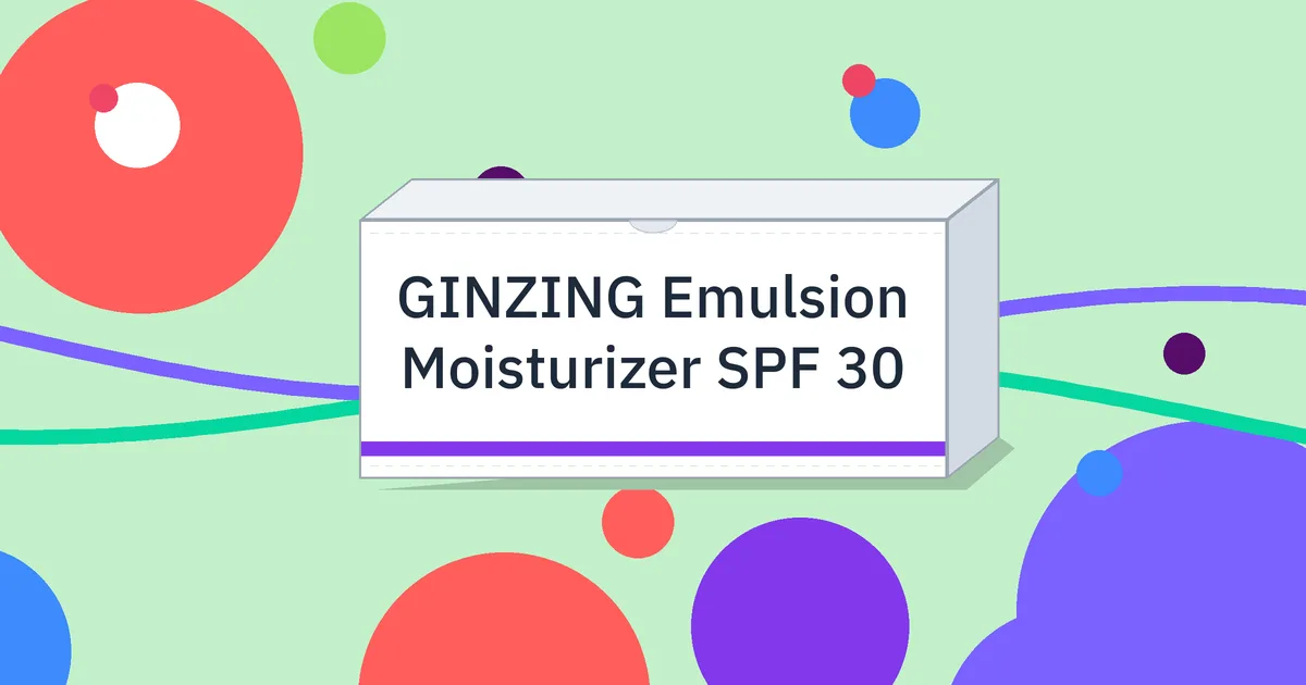 Symbolbild: Packung mit der Aufschrift GINZING Emulsion Moisturizer SPF 30 (PZN 19153137) – Verfügbarkeit und Bezug in Apotheken in Frankfurt am Main