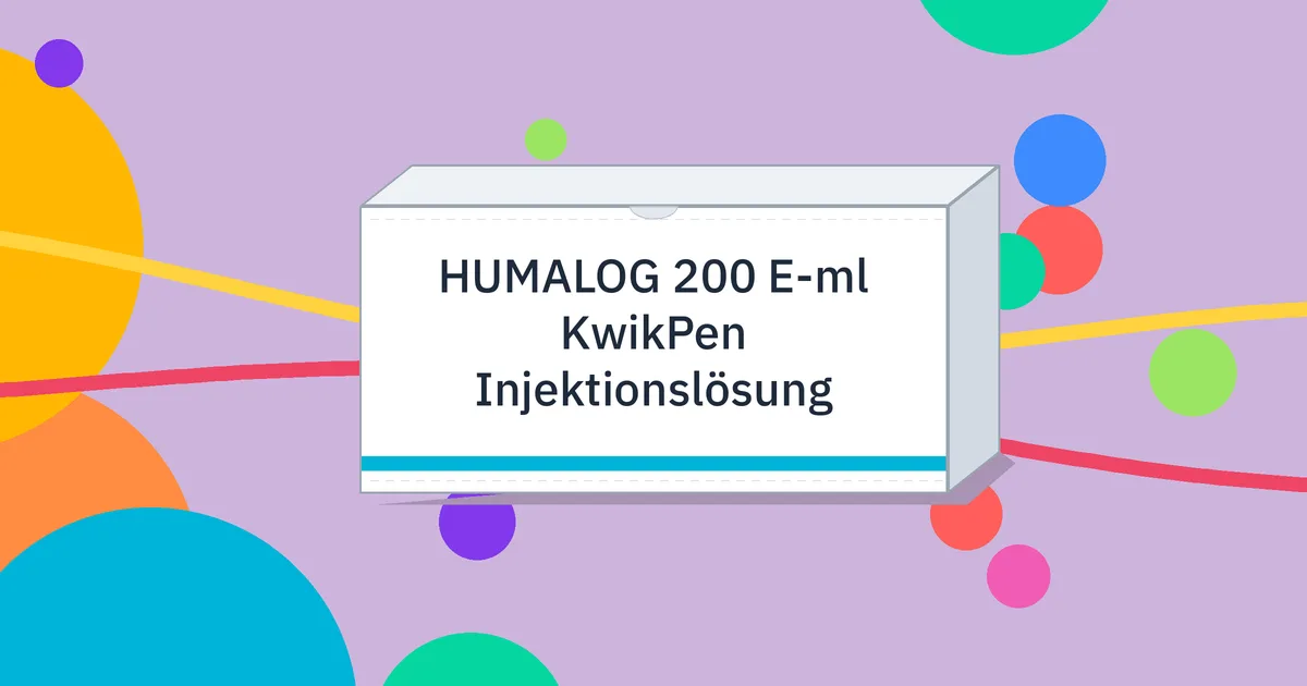 Symbolbild: Packung mit der Aufschrift HUMALOG 200 E-ml KwikPen Injektionslösung (PZN 20400032) – Verfügbarkeit und Bezug in Apotheken in Frankfurt am Main