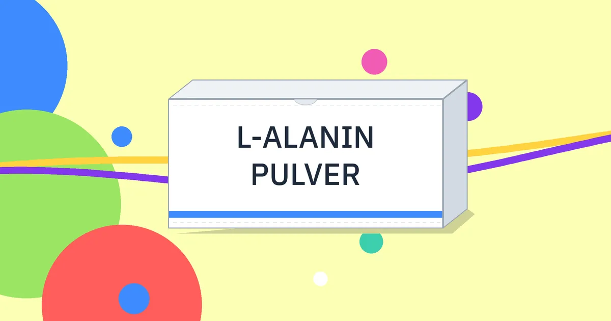 Symbolbild: Packung mit der Aufschrift L-ALANIN PULVER (PZN 01004112) – Verfügbarkeit und Bezug in Apotheken in Frankfurt am Main