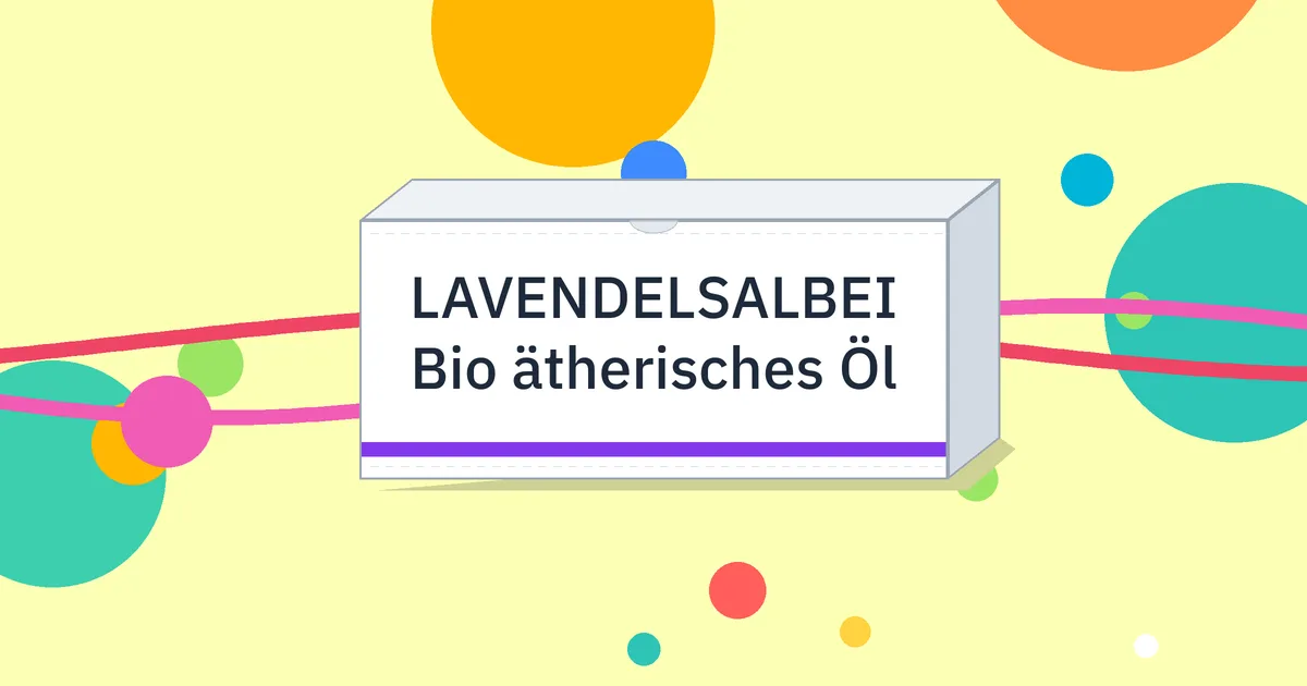 Symbolbild: Packung mit der Aufschrift LAVENDELSALBEI Bio ätherisches Öl (PZN 16659913) – Verfügbarkeit und Bezug in Apotheken in Frankfurt am Main