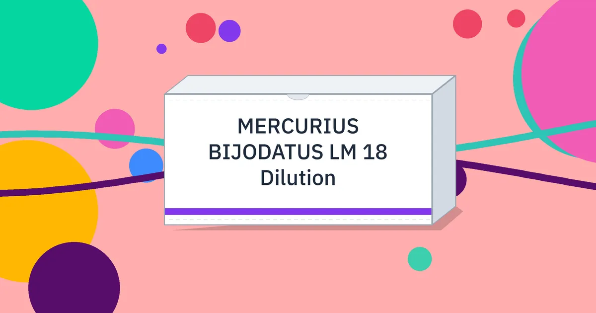 Symbolbild: Packung mit der Aufschrift MERCURIUS BIJODATUS LM 18 Dilution (PZN 07541035) – Verfügbarkeit und Bezug in Apotheken in Frankfurt am Main