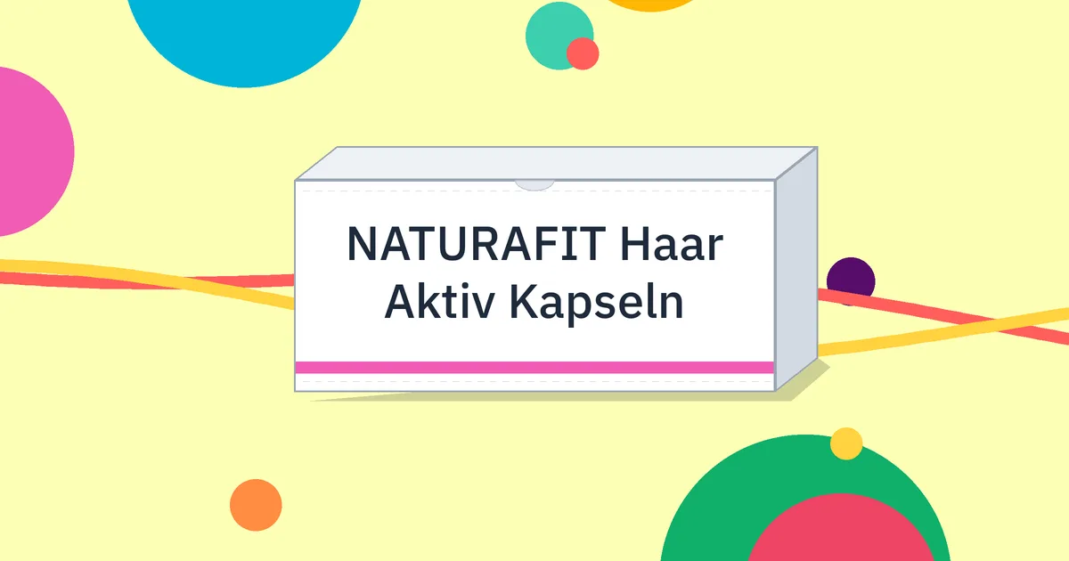 Symbolbild: Packung mit der Aufschrift NATURAFIT Haar Aktiv Kapseln (PZN 10196731) – Verfügbarkeit und Bezug in Apotheken in Frankfurt am Main