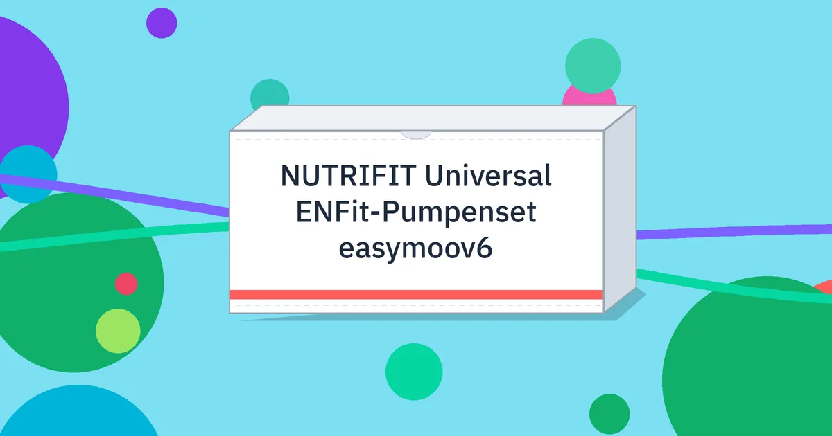 Symbolbild: Packung mit der Aufschrift NUTRIFIT Universal ENFit-Pumpenset easymoov6 (PZN 17275764) – Verfügbarkeit und Bezug in Apotheken in Frankfurt am Main