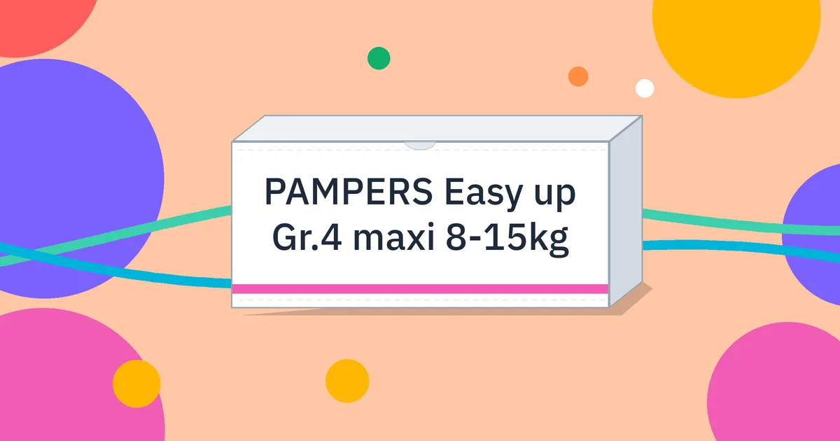 Symbolbild: Packung mit der Aufschrift PAMPERS Easy up Gr.4 maxi 8-15kg (PZN 09007127) – Verfügbarkeit und Bezug in Apotheken in Frankfurt am Main