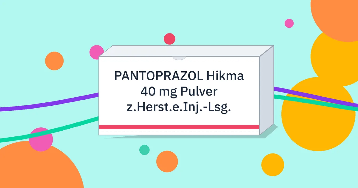 Symbolbild: Packung mit der Aufschrift PANTOPRAZOL Hikma 40 mg Pulver z.Herst.e.Inj.-Lsg. (PZN 02646278) – Verfügbarkeit und Bezug in Apotheken in Frankfurt am Main