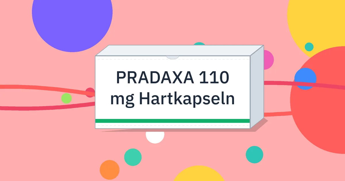 Symbolbild: Packung mit der Aufschrift PRADAXA 110 mg Hartkapseln (PZN 13895375) – Verfügbarkeit und Bezug in Apotheken in Frankfurt am Main