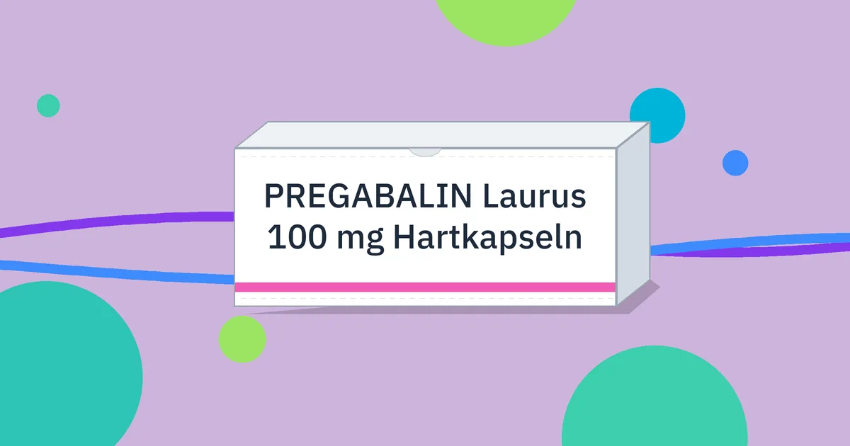 Symbolbild: Packung mit der Aufschrift PREGABALIN Laurus 100 mg Hartkapseln (PZN 16240924) – Verfügbarkeit und Bezug in Apotheken in Frankfurt am Main