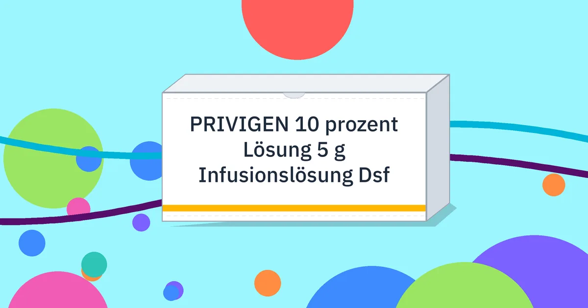Symbolbild: Packung mit der Aufschrift PRIVIGEN 10 prozent Lösung 5 g Infusionslösung Dsf (PZN 14270358) – Verfügbarkeit und Bezug in Apotheken in Frankfurt am Main