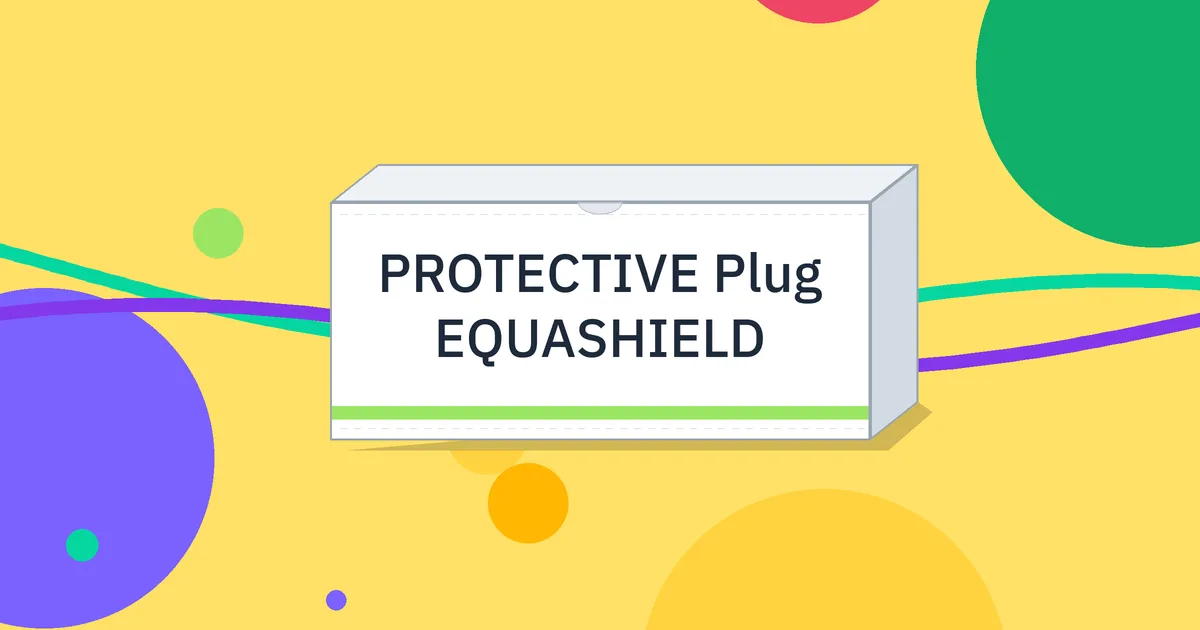 Symbolbild: Packung mit der Aufschrift PROTECTIVE Plug EQUASHIELD (PZN 19948291) – Verfügbarkeit und Bezug in Apotheken in Frankfurt am Main
