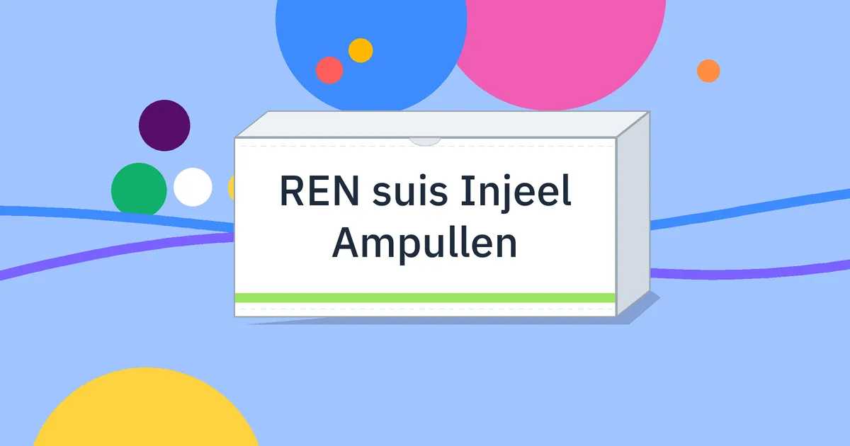 Symbolbild: Packung mit der Aufschrift REN suis Injeel Ampullen (PZN 00864396) – Verfügbarkeit und Bezug in Apotheken in Frankfurt am Main