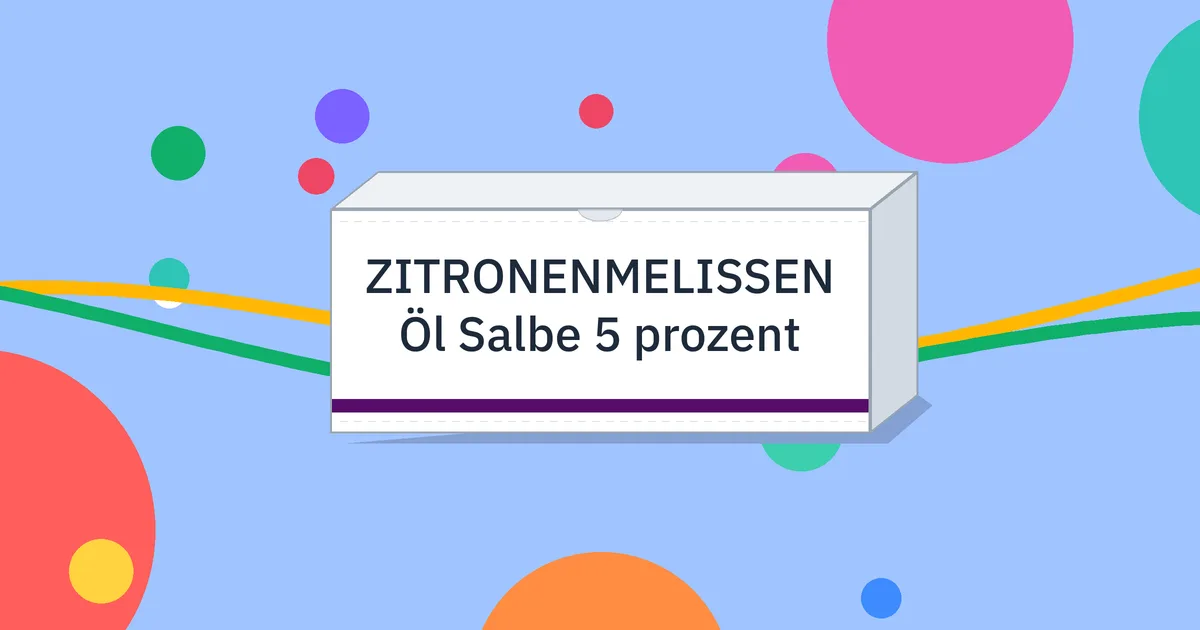 Symbolbild: Packung mit der Aufschrift ZITRONENMELISSEN Öl Salbe 5 prozent (PZN 18901778) – Verfügbarkeit und Bezug in Apotheken in Frankfurt am Main