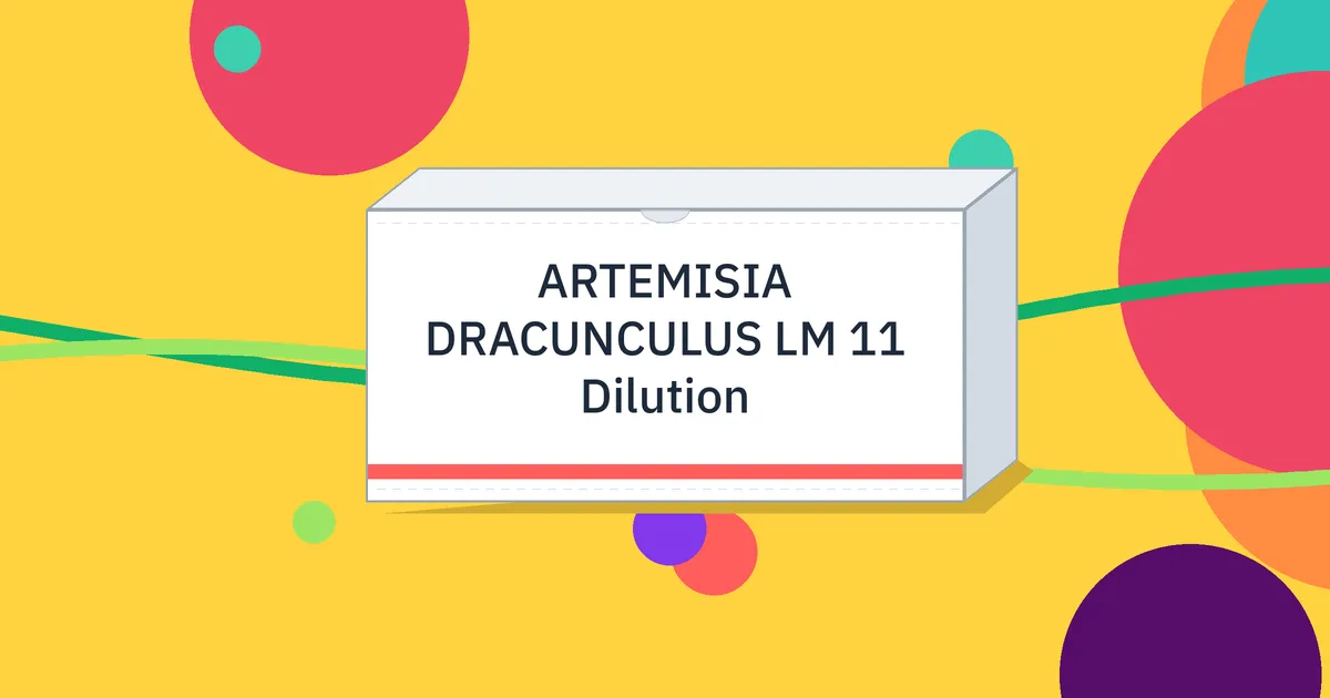 Symbolbild: Packung mit der Aufschrift ARTEMISIA DRACUNCULUS LM 11 Dilution (PZN 13394176) – Verfügbarkeit und Bezug in Apotheken in Frankfurt am Main
