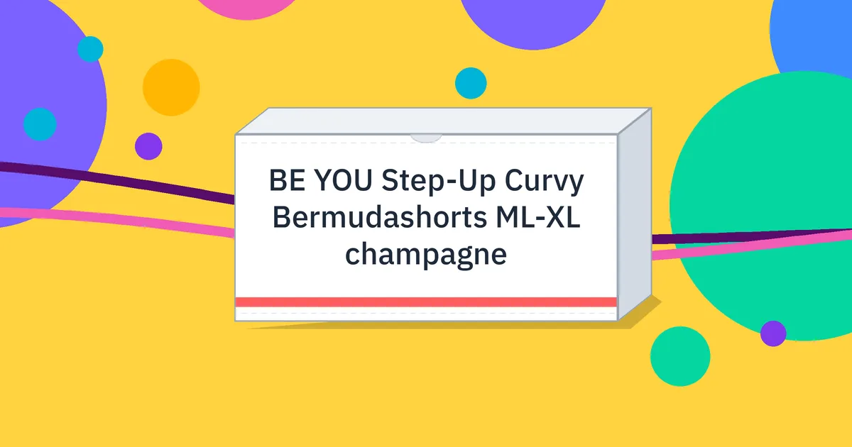 Symbolbild: Packung mit der Aufschrift BE YOU Step-Up Curvy Bermudashorts ML-XL champagne (PZN 20719667) – Verfügbarkeit und Bezug in Apotheken in Frankfurt am Main