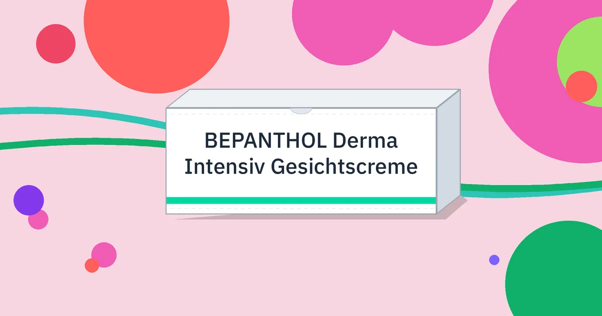 Symbolbild: Packung mit der Aufschrift BEPANTHOL Derma Intensiv Gesichtscreme (PZN 16529837) – Verfügbarkeit und Bezug in Apotheken in Frankfurt am Main