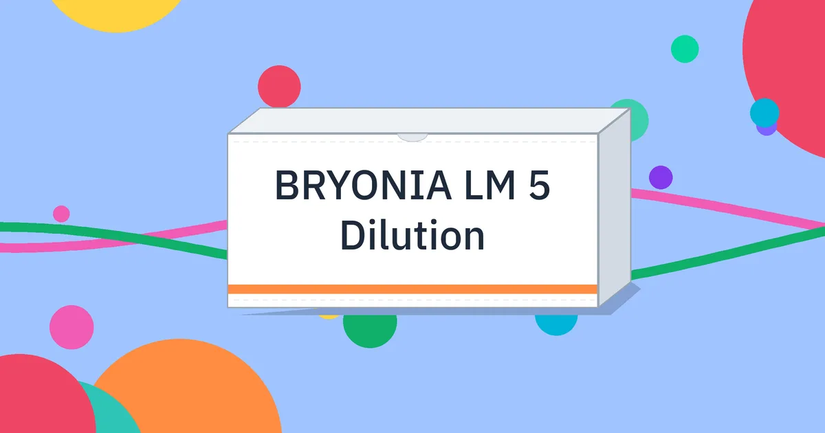 Symbolbild: Packung mit der Aufschrift BRYONIA LM 5 Dilution (PZN 12796926) – Verfügbarkeit und Bezug in Apotheken in Frankfurt am Main