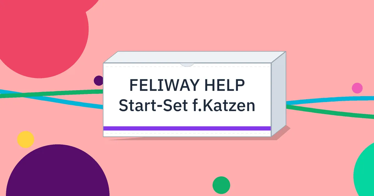 Symbolbild: Packung mit der Aufschrift FELIWAY HELP Start-Set f.Katzen (PZN 18680018) – Verfügbarkeit und Bezug in Apotheken in Frankfurt am Main