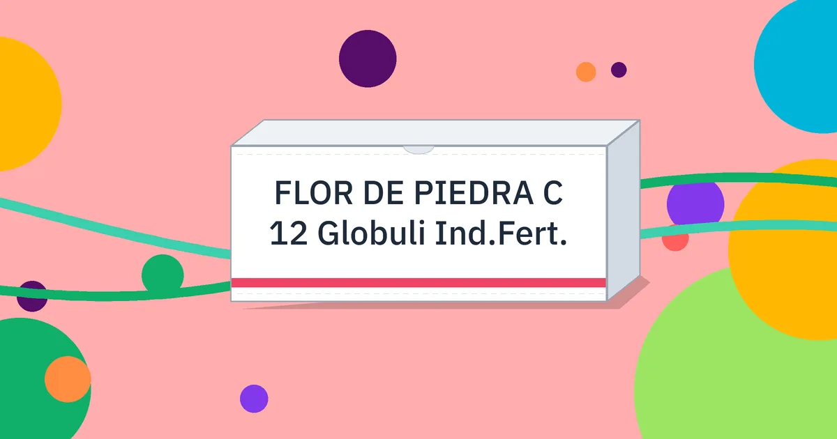 Symbolbild: Packung mit der Aufschrift FLOR DE PIEDRA C 12 Globuli Ind.Fert. (PZN 17683397) – Verfügbarkeit und Bezug in Apotheken in Frankfurt am Main