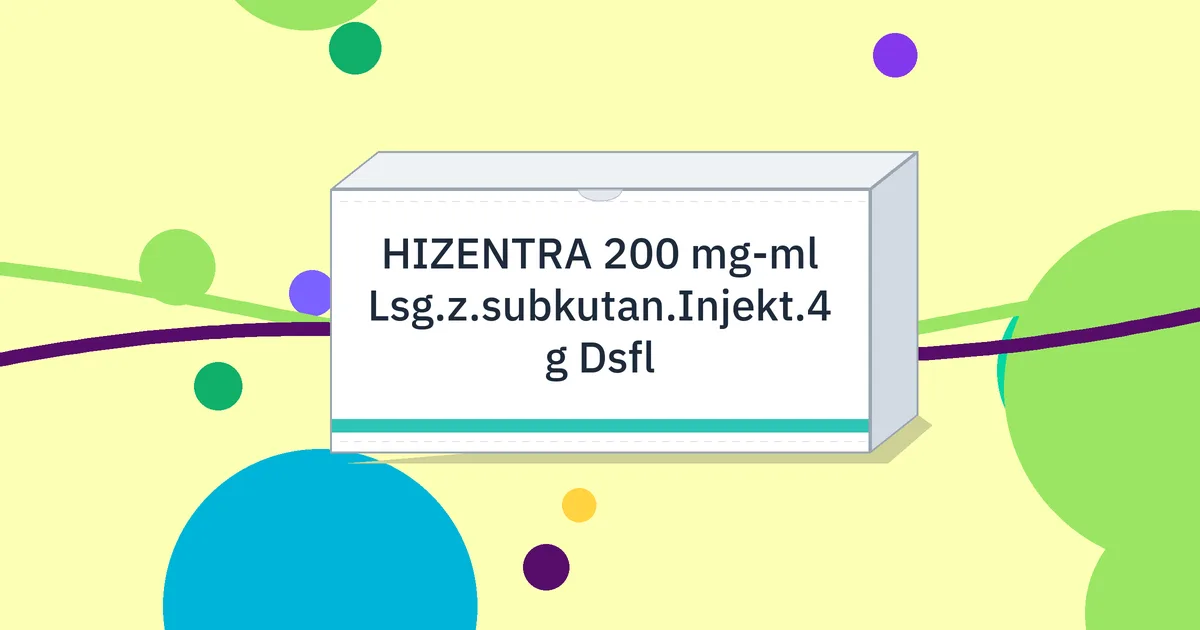 Symbolbild: Packung mit der Aufschrift HIZENTRA 200 mg-ml Lsg.z.subkutan.Injekt.4 g Dsfl (PZN 14029504) – Verfügbarkeit und Bezug in Apotheken in Frankfurt am Main