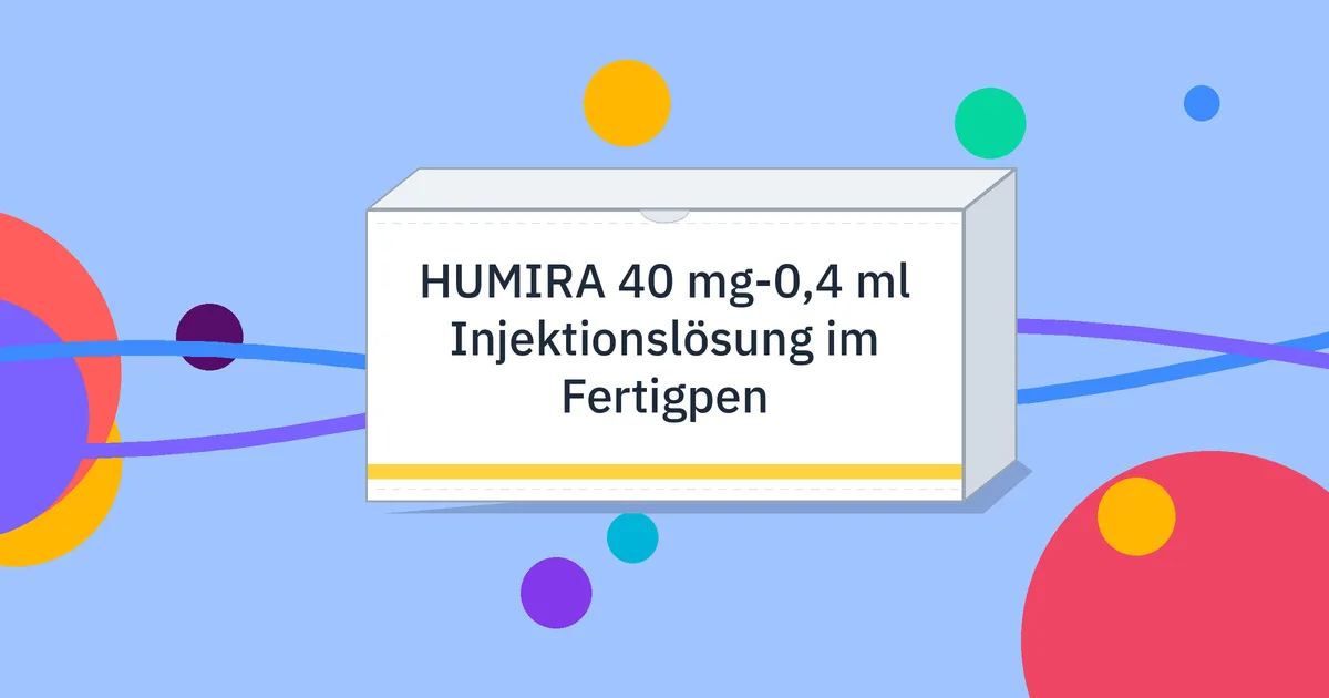 Symbolbild: Packung mit der Aufschrift HUMIRA 40 mg-0,4 ml Injektionslösung im Fertigpen (PZN 16840009) – Verfügbarkeit und Bezug in Apotheken in Frankfurt am Main