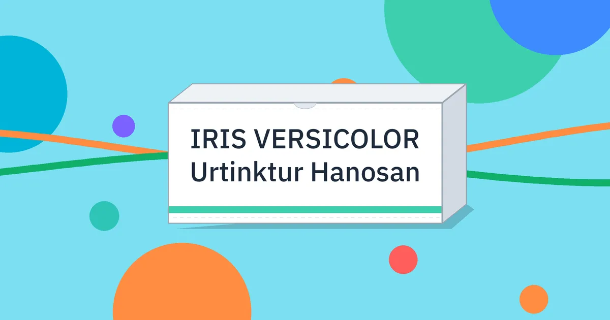 Symbolbild: Packung mit der Aufschrift IRIS VERSICOLOR Urtinktur Hanosan (PZN 07431619) – Verfügbarkeit und Bezug in Apotheken in Frankfurt am Main