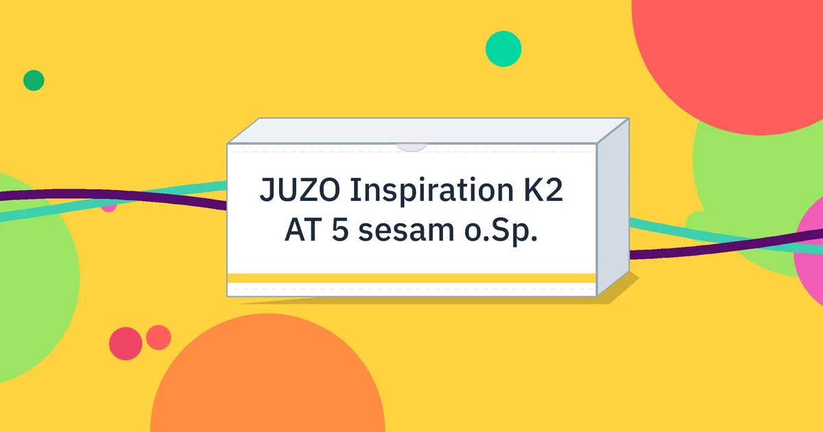 Symbolbild: Packung mit der Aufschrift JUZO Inspiration K2 AT 5 sesam o.Sp. (PZN 14926882) – Verfügbarkeit und Bezug in Apotheken in Frankfurt am Main