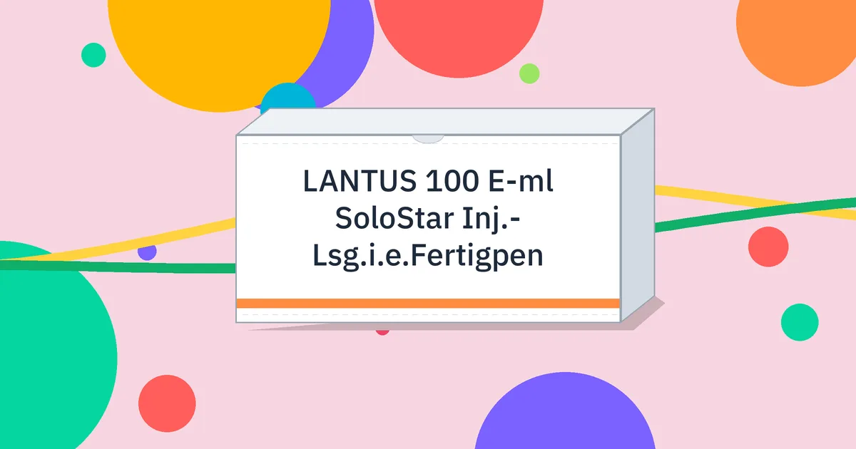 Symbolbild: Packung mit der Aufschrift LANTUS 100 E-ml SoloStar Inj.-Lsg.i.e.Fertigpen (PZN 10187057) – Verfügbarkeit und Bezug in Apotheken in Frankfurt am Main