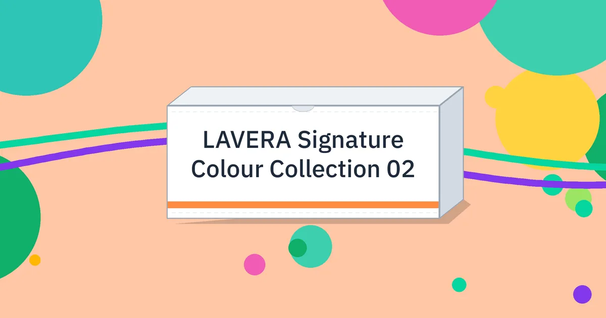 Symbolbild: Packung mit der Aufschrift LAVERA Signature Colour Collection 02 (PZN 18306627) – Verfügbarkeit und Bezug in Apotheken in Frankfurt am Main