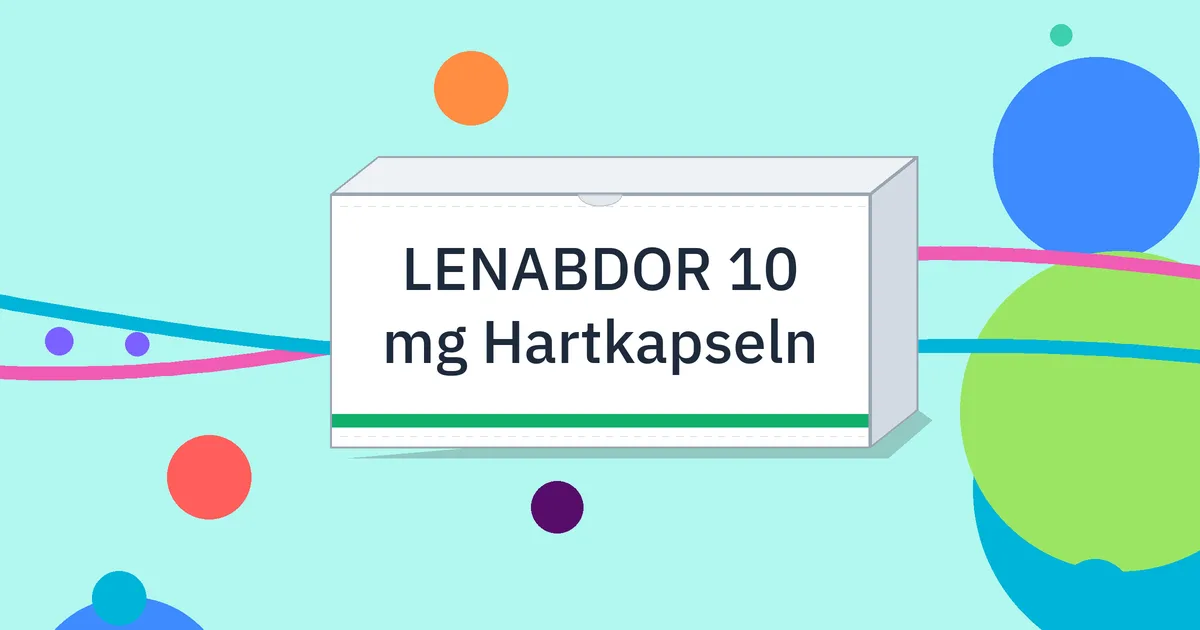 Symbolbild: Packung mit der Aufschrift LENABDOR 10 mg Hartkapseln (PZN 17605517) – Verfügbarkeit und Bezug in Apotheken in Frankfurt am Main