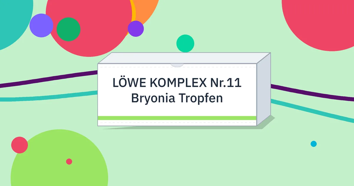 Symbolbild: Packung mit der Aufschrift LÖWE KOMPLEX Nr.11 Bryonia Tropfen (PZN 04922618) – Verfügbarkeit und Bezug in Apotheken in Frankfurt am Main