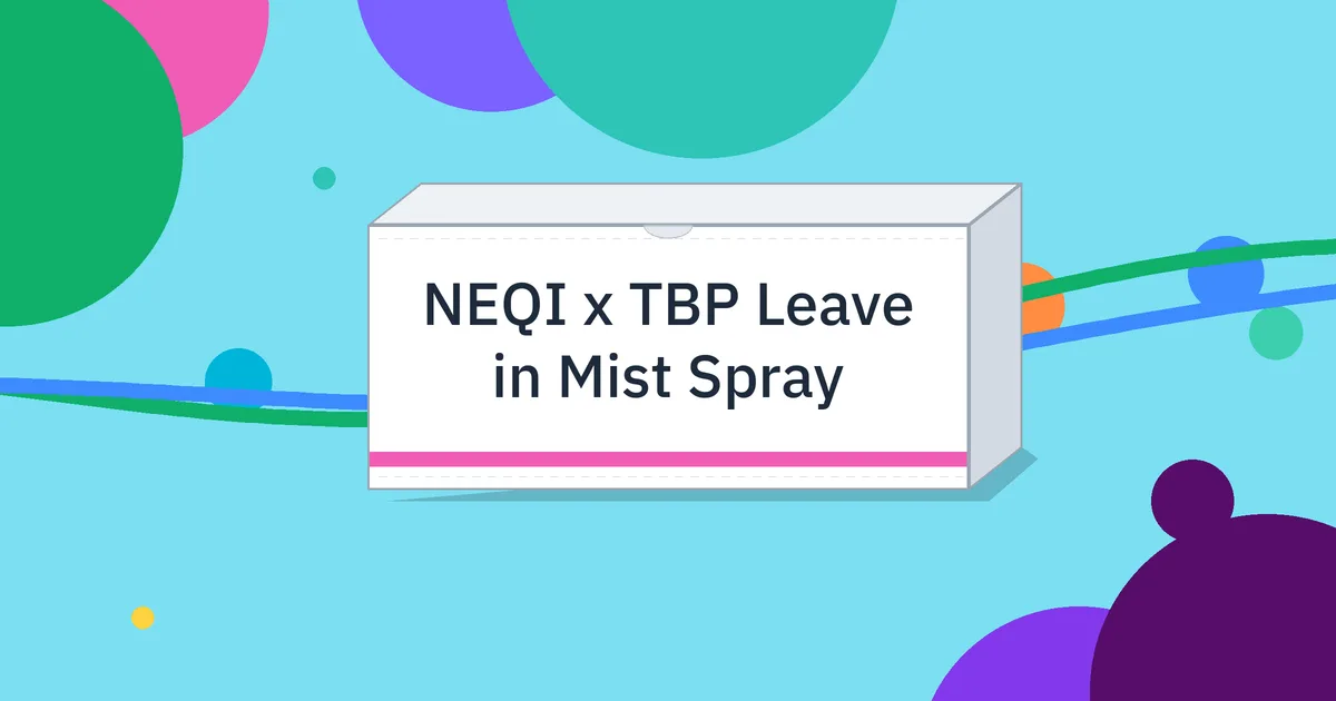 Symbolbild: Packung mit der Aufschrift NEQI x TBP Leave in Mist Spray (PZN 20652182) – Verfügbarkeit und Bezug in Apotheken in Frankfurt am Main