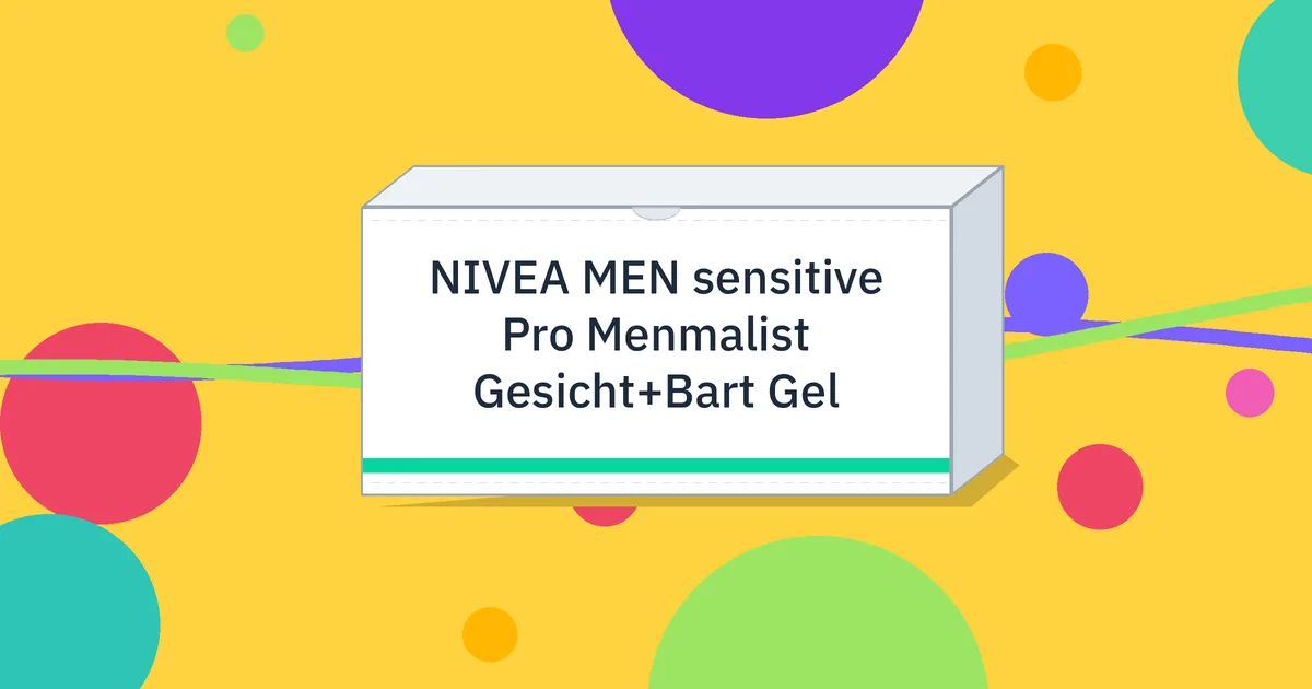 Symbolbild: Packung mit der Aufschrift NIVEA MEN sensitive Pro Menmalist Gesicht+Bart Gel (PZN 18206854) – Verfügbarkeit und Bezug in Apotheken in Frankfurt am Main