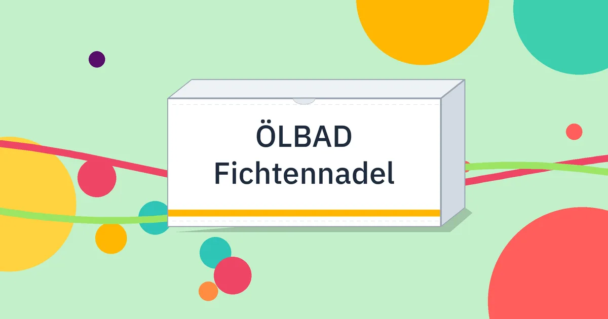 Symbolbild: Packung mit der Aufschrift ÖLBAD Fichtennadel (PZN 10829082) – Verfügbarkeit und Bezug in Apotheken in Frankfurt am Main