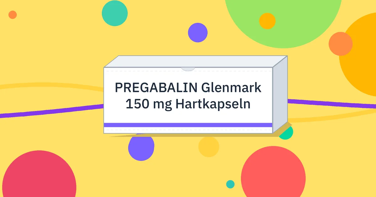 Symbolbild: Packung mit der Aufschrift PREGABALIN Glenmark 150 mg Hartkapseln (PZN 17537023) – Verfügbarkeit und Bezug in Apotheken in Frankfurt am Main