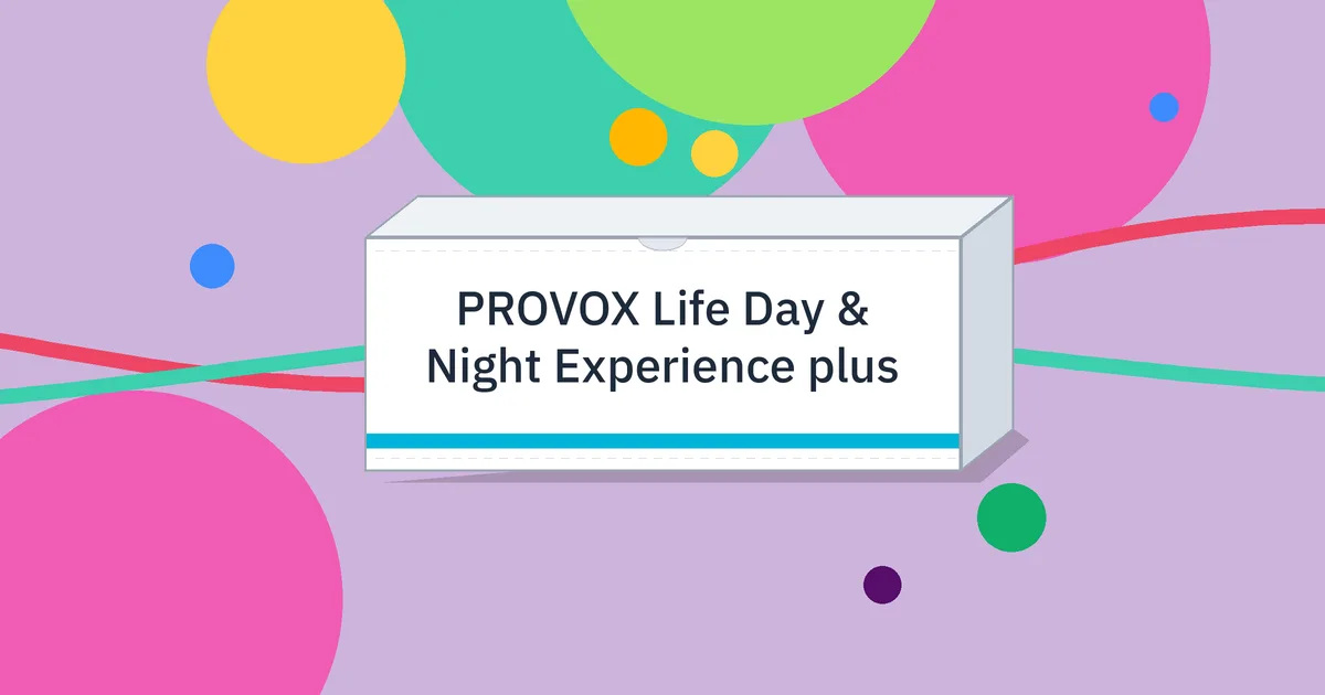 Symbolbild: Packung mit der Aufschrift PROVOX Life Day & Night Experience plus (PZN 19625659) – Verfügbarkeit und Bezug in Apotheken in Frankfurt am Main