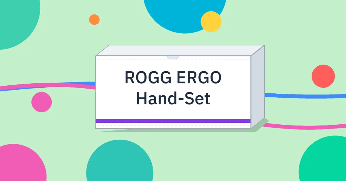 Symbolbild: Packung mit der Aufschrift ROGG ERGO Hand-Set (PZN 13154041) – Verfügbarkeit und Bezug in Apotheken in Frankfurt am Main