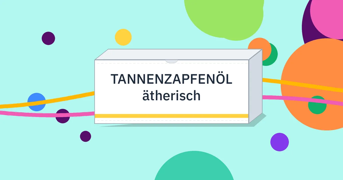 Symbolbild: Packung mit der Aufschrift TANNENZAPFENÖL ätherisch (PZN 17157734) – Verfügbarkeit und Bezug in Apotheken in Frankfurt am Main