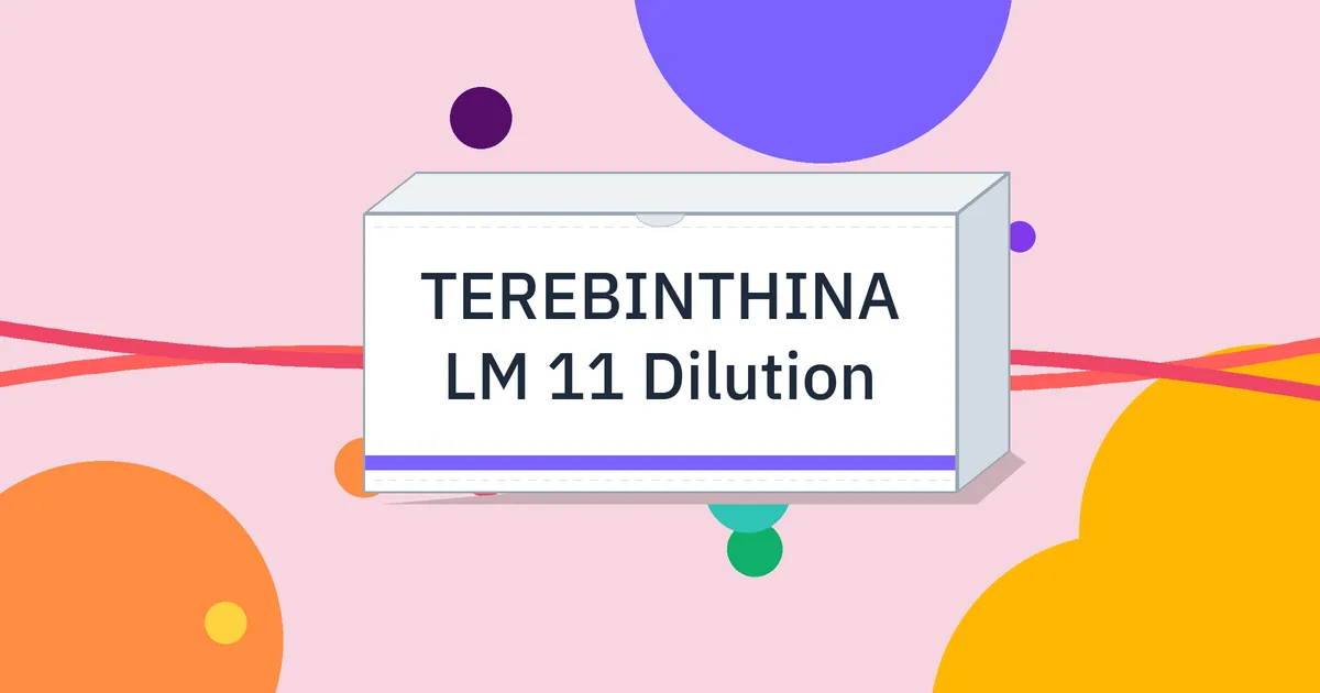 Symbolbild: Packung mit der Aufschrift TEREBINTHINA LM 11 Dilution (PZN 13216598) – Verfügbarkeit und Bezug in Apotheken in Frankfurt am Main