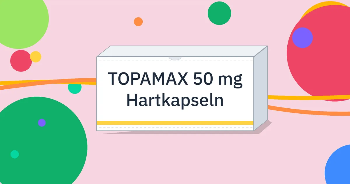 Symbolbild: Packung mit der Aufschrift TOPAMAX 50 mg Hartkapseln (PZN 00754006) – Verfügbarkeit und Bezug in Apotheken in Frankfurt am Main