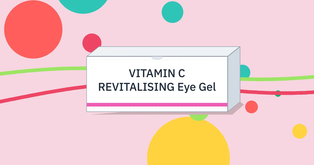 Symbolbild: Packung mit der Aufschrift VITAMIN C REVITALISING Eye Gel (PZN 18772967) – Verfügbarkeit und Bezug in Apotheken in Frankfurt am Main