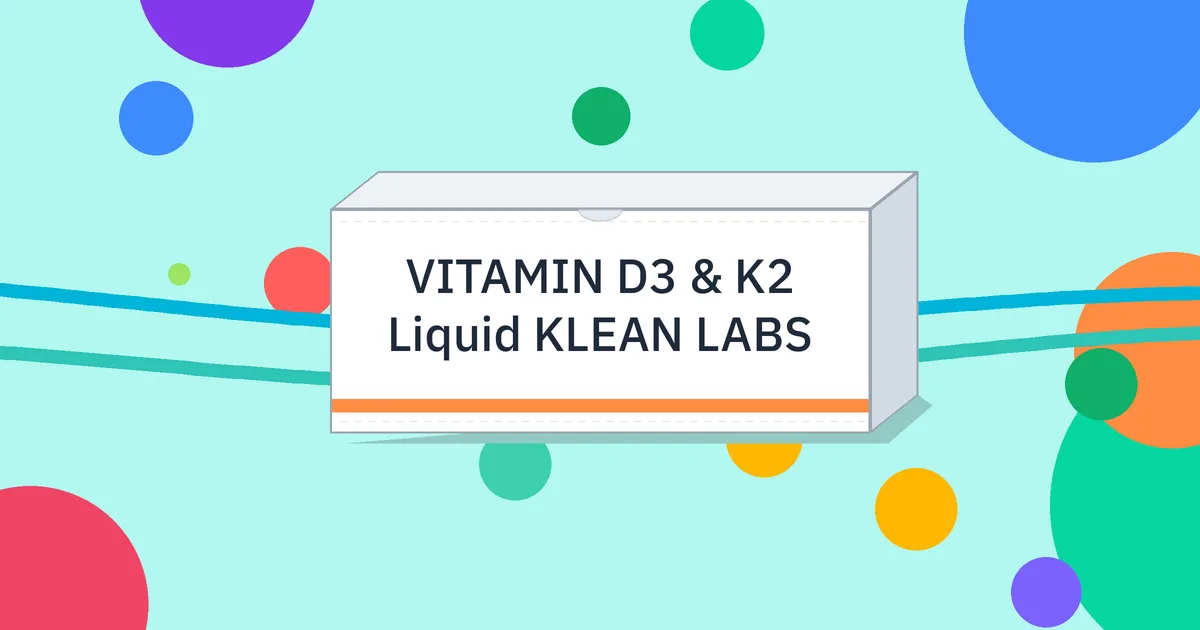 Symbolbild: Packung mit der Aufschrift VITAMIN D3 & K2 Liquid KLEAN LABS (PZN 15231923) – Verfügbarkeit und Bezug in Apotheken in Frankfurt am Main